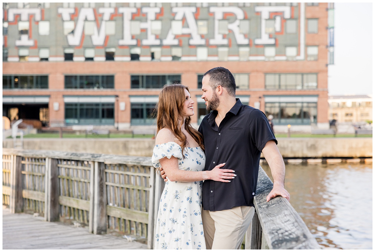 EVE + STEFAN {ENGAGED} FELLS POINT BALTIMORE ENGAGEMENT SESSION 2023 ...
