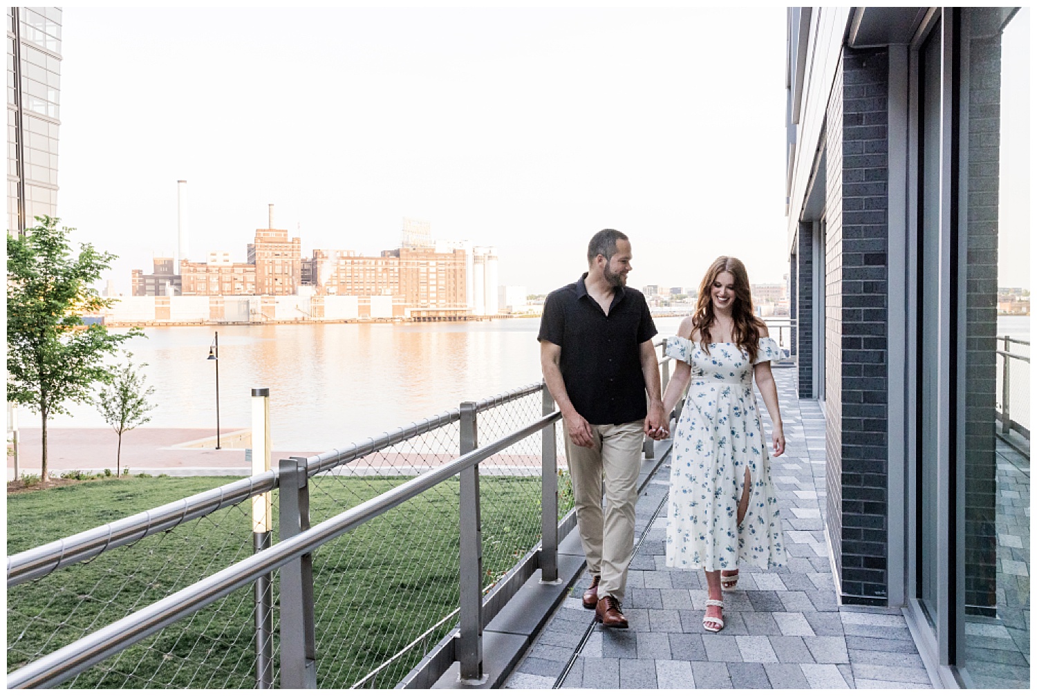 EVE + STEFAN {ENGAGED} FELLS POINT BALTIMORE ENGAGEMENT SESSION 2023 ...