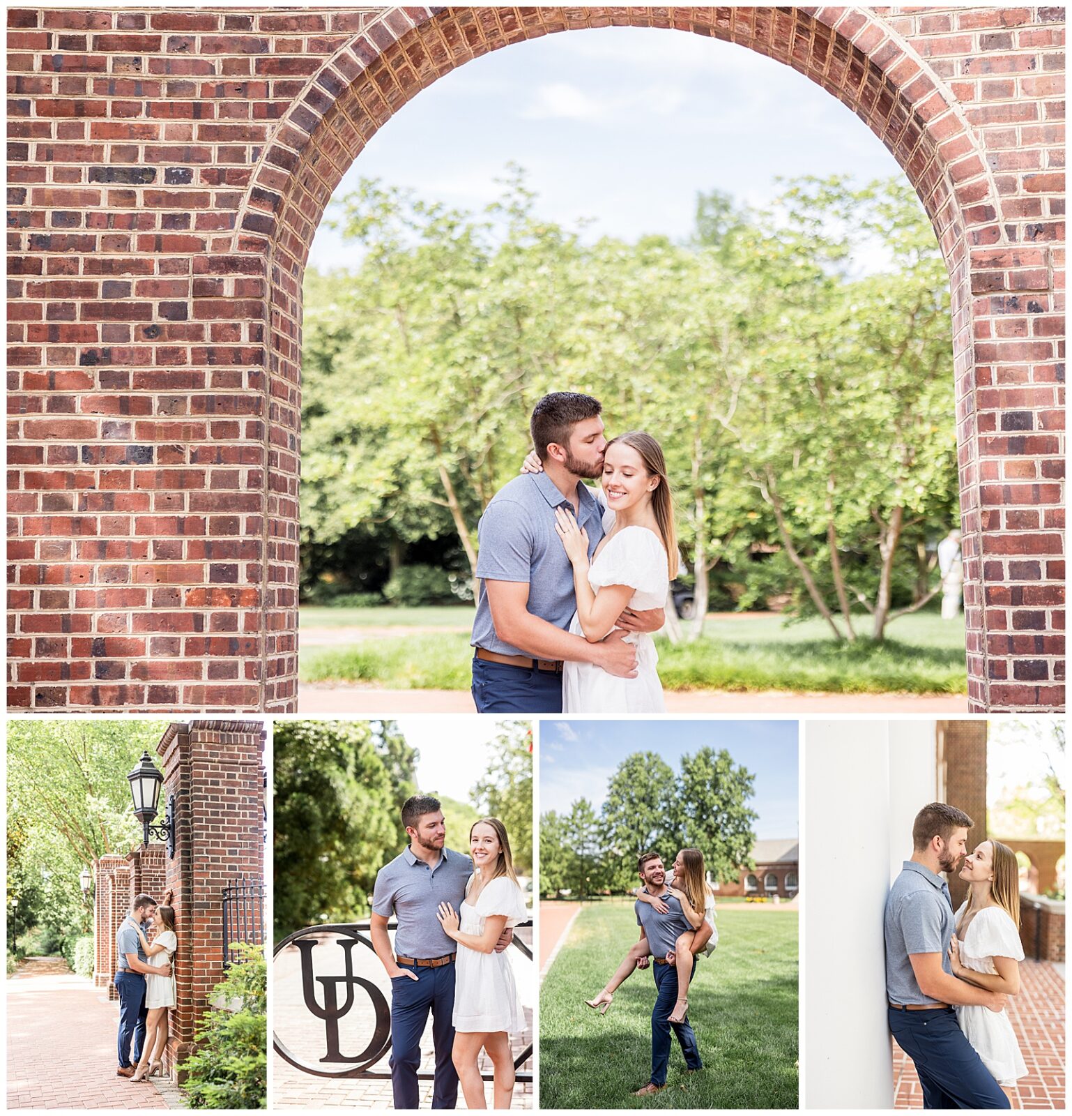 Abigail + Vince {engaged} | Baltimore Country Club Engagement Session ...