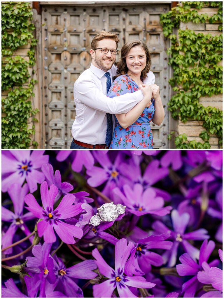 Colleen + Brian {engaged} | Denver Botanical Gardens Engagement Session ...