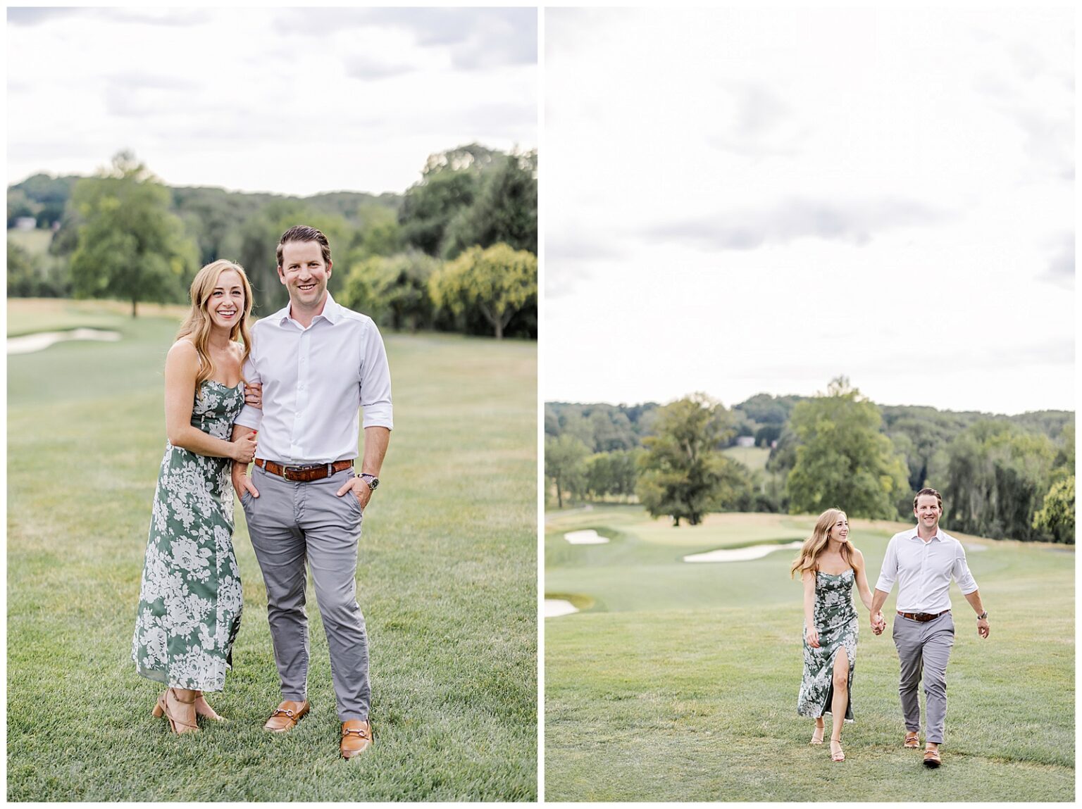 Jamie + Matt {engaged} | Maryland Golf and Country Club Engagement ...