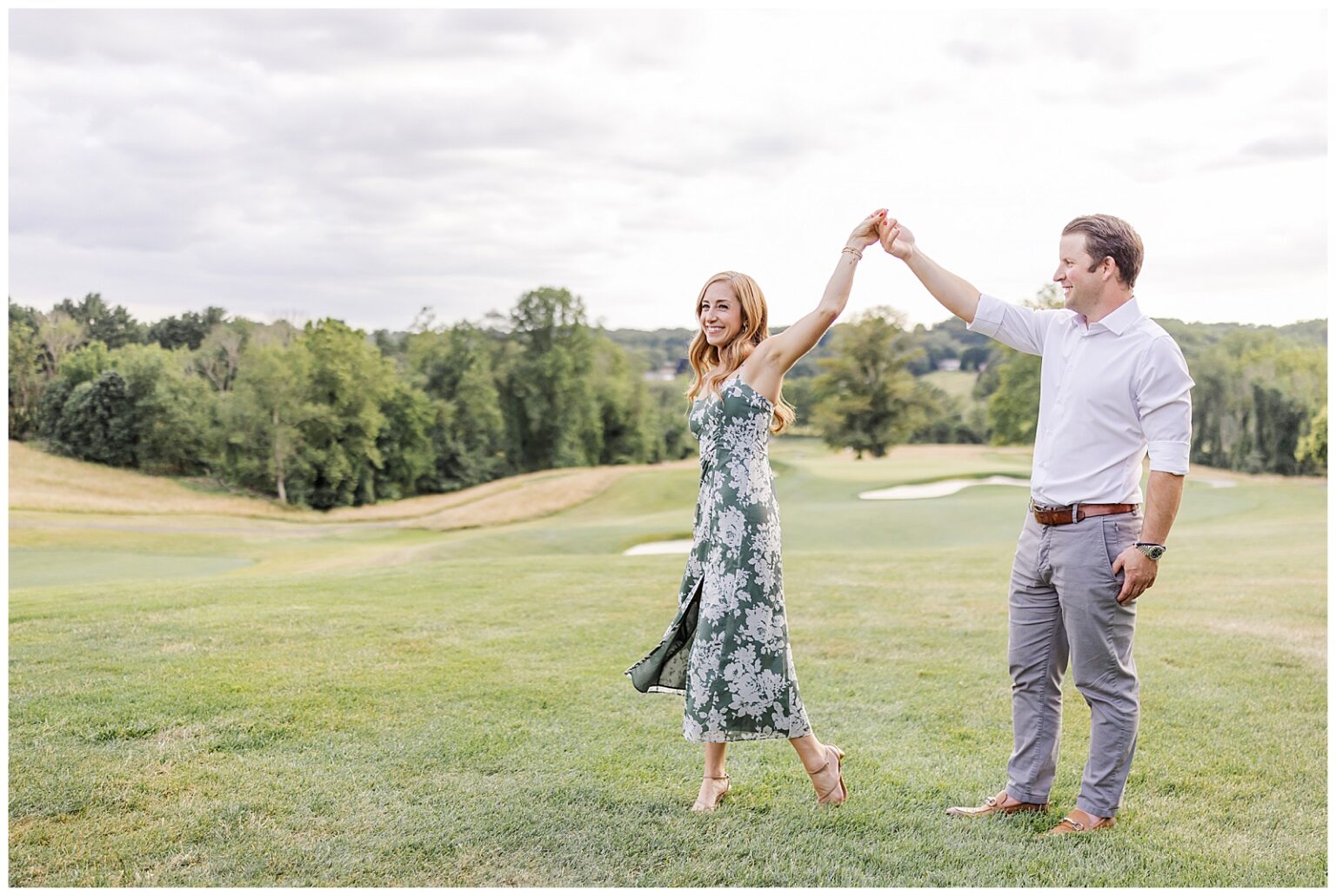 Jamie + Matt {engaged} | Maryland Golf and Country Club Engagement ...